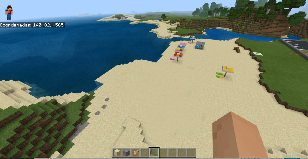 Diseño de una playa segura a través de Minecraft – Cantera de empresas