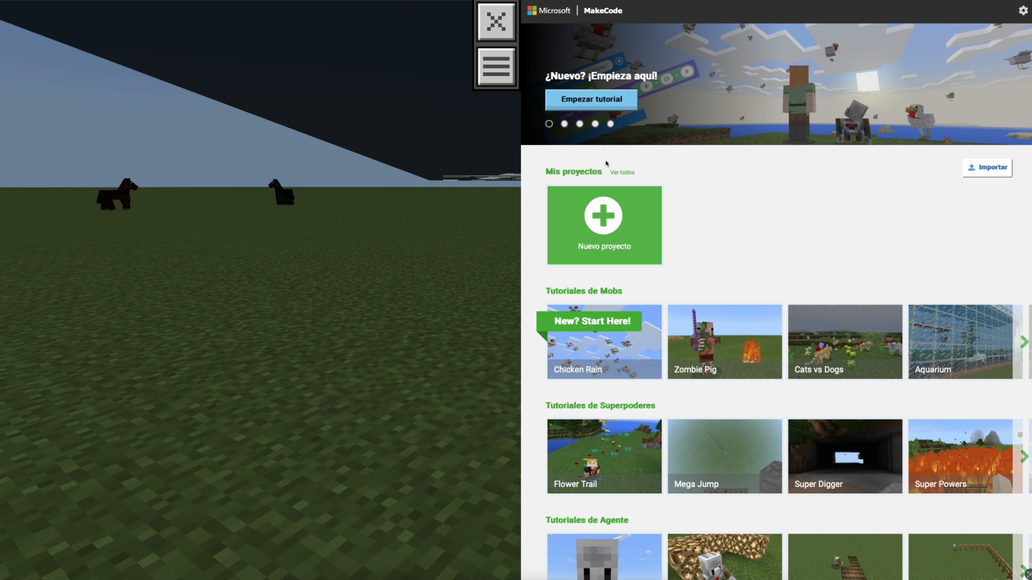 Programación con minecraft education – Cantera de empresas